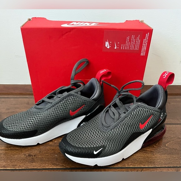 Nike | Shoes | Air Max 27 Ps Iron Grey University Red | Poshmark